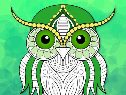 Zentangle Coloring Book | Play Free online games at gamiogames.com